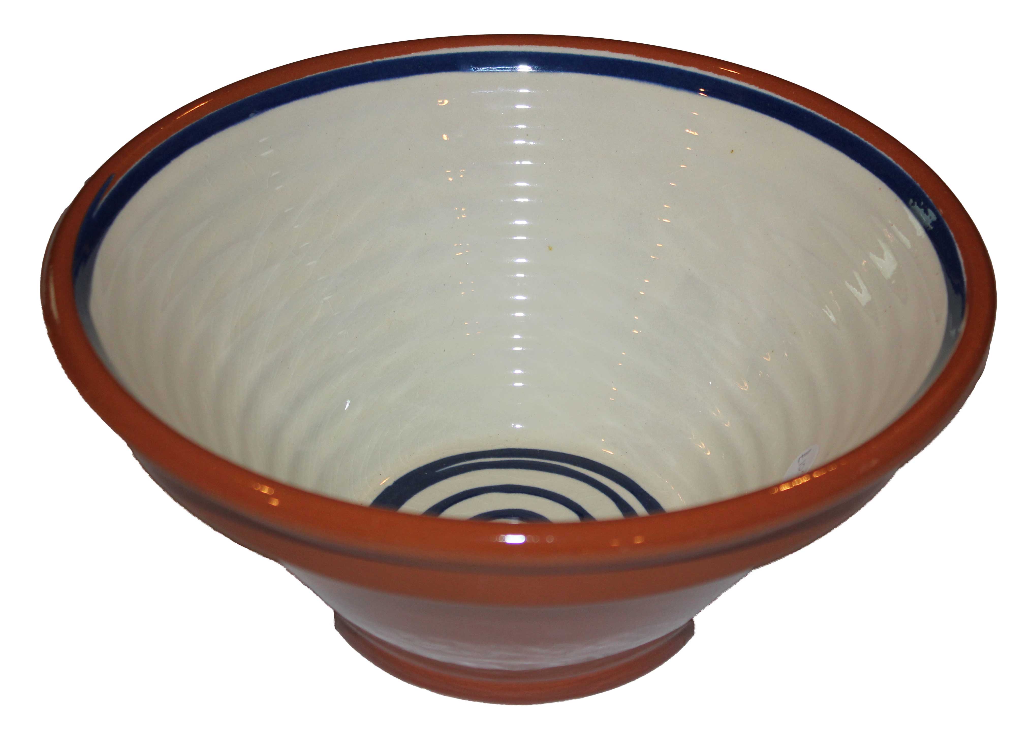 Swirly Ribbed Bowl – ABS Pottery